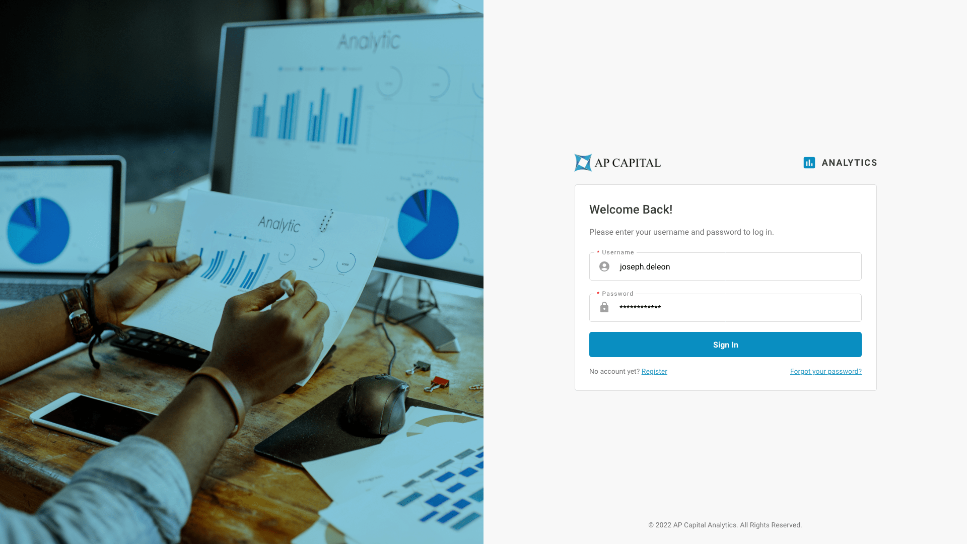 Analytics Web Application User Interface Design – Joseph Ryan De Leon ...